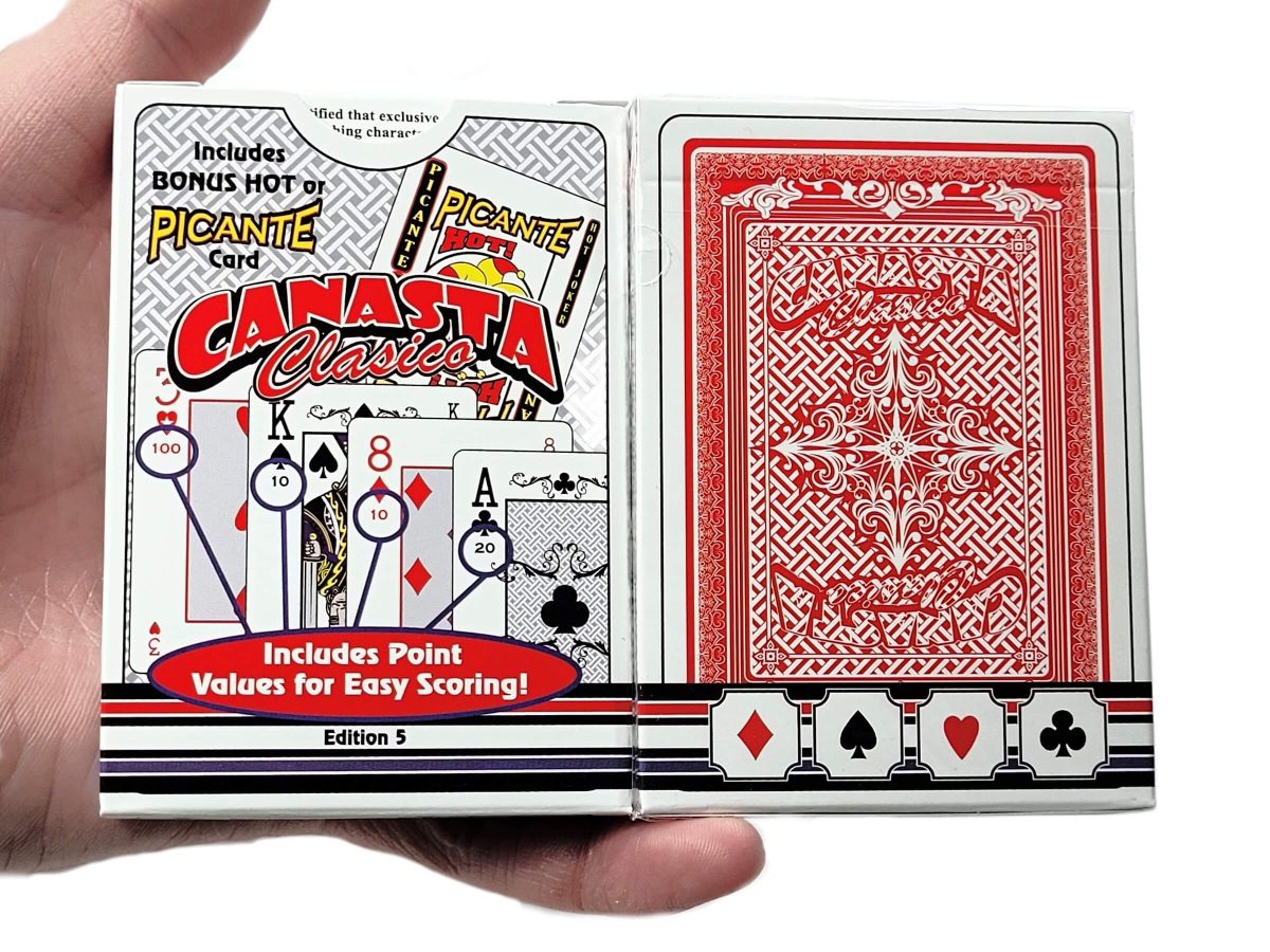 Canasta Clásico Double Deck Set of Playing Cards – DELUXE VERSION ...