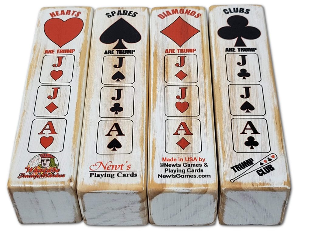 Euchre Trump Club – Combined trump indicator/marker that also… – Newt's ...
