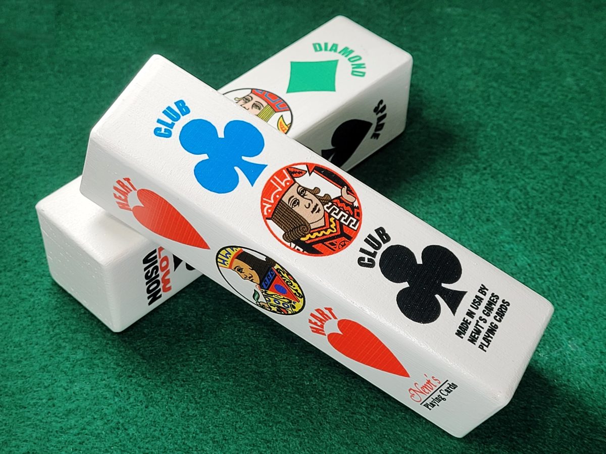 Low-Vision suited trump marker with multicolored markings for low ...