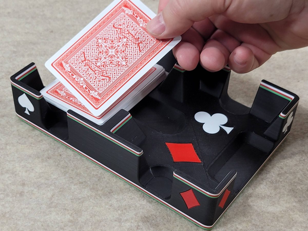 Ritzy Playing Card Tray, suited design built into the holder!… – Newt's ...