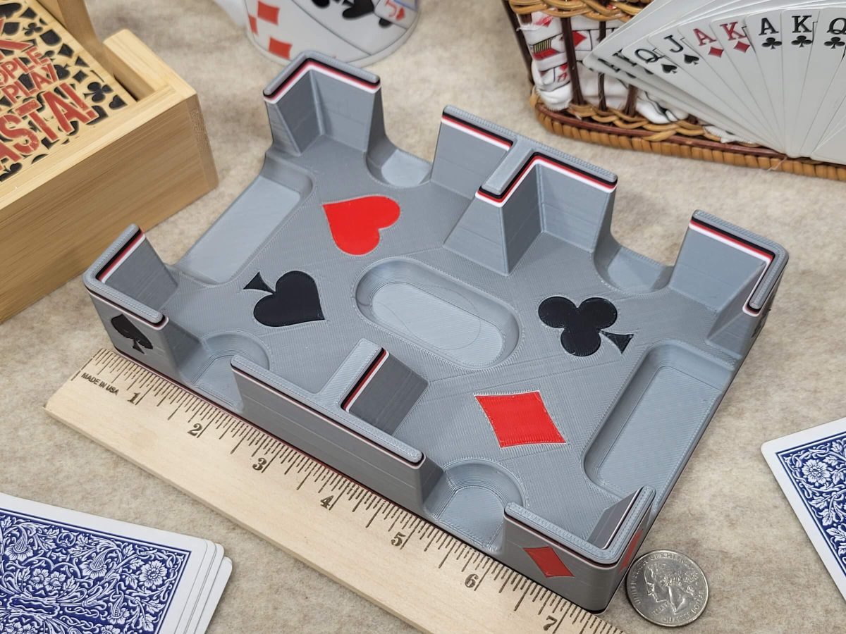 Ritzy Playing Card Tray, suited design built into the holder!… – Newt's ...